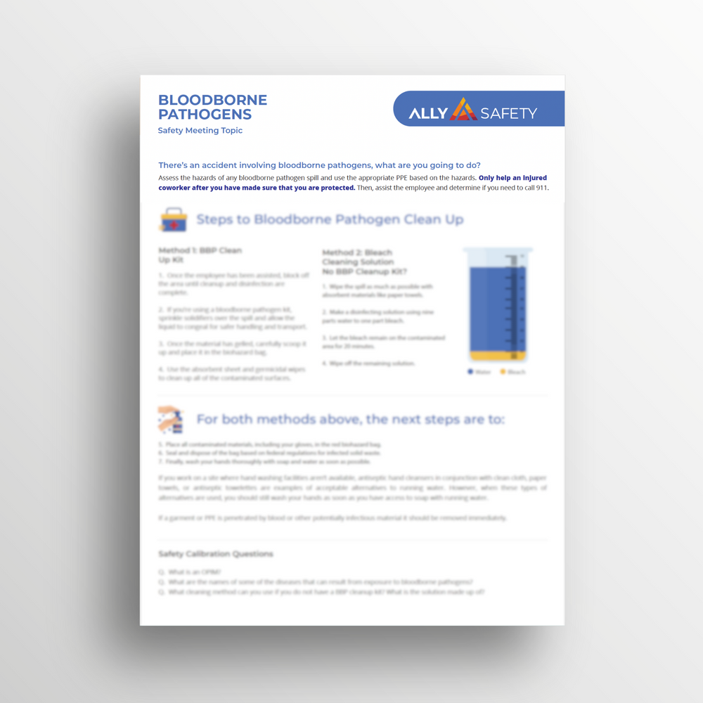 Safety Meeting Topics | Safety Meeting Ideas