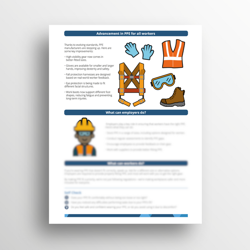 OSHA's New PPE Rule One-Page Training