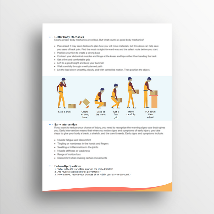 Safety Meeting Topics | Safety Meeting Ideas
