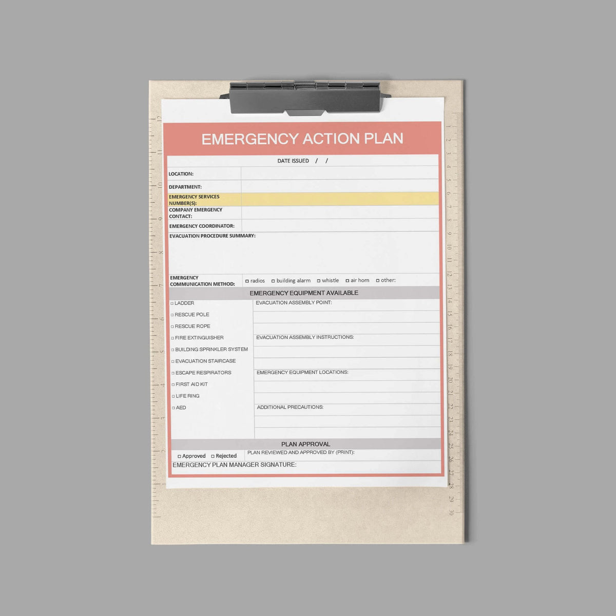 Emergency Action Plan Program