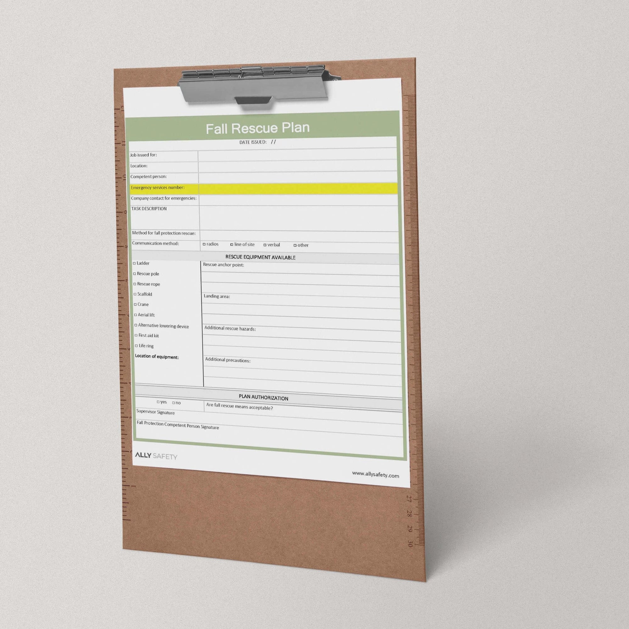 Fall Protection Program for Construction - Ally Safety