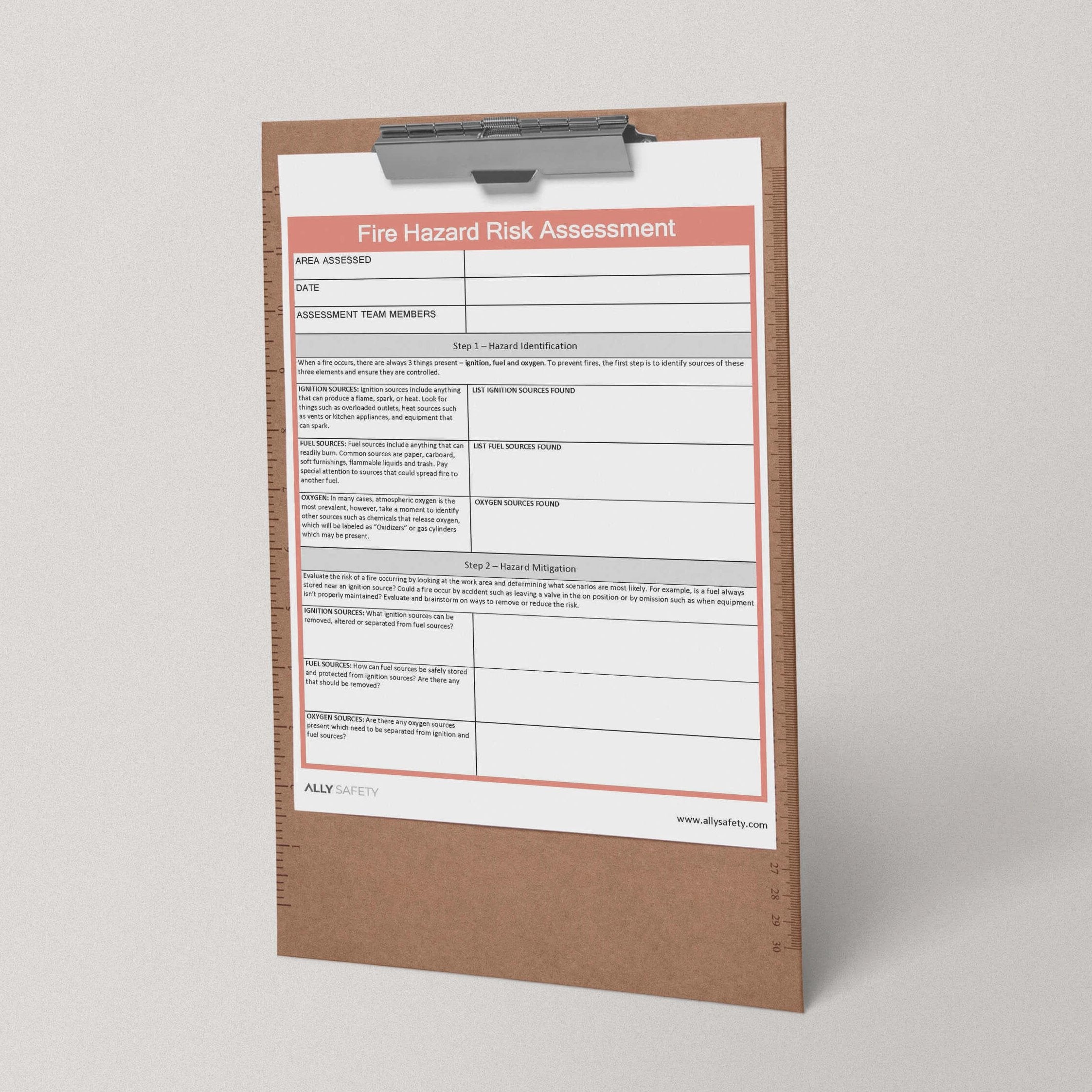 Fire Prevention Program - Ally Safety